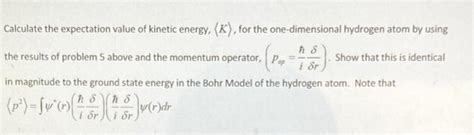 Calculate The Expectation Value Of Kinetic Energy