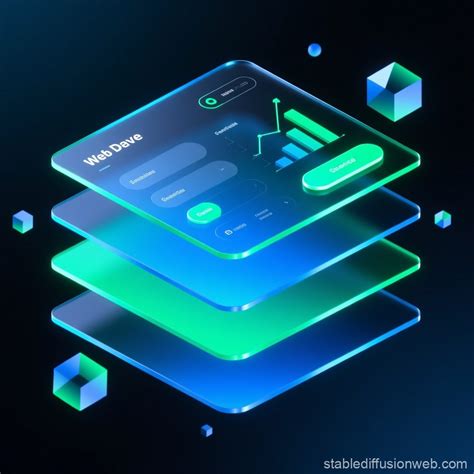 Futuristic Ui Design Stable Diffusion Online