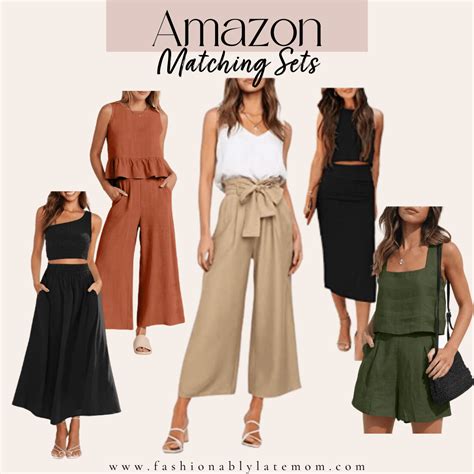 Womens Two Piece Sets For Spring And Summer Fashionably Late Mom