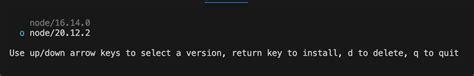通过 N 指令快速切换 Node 版本 Erebuss Blog