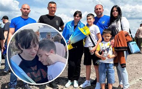 Russian Captivity Ukrainian Mother Reunites With Son After Two Years