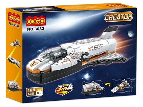 COGO Creator Space Shuttle 3in1 (188 Teile) - EuroBrixx