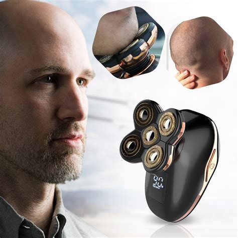 Mens Facial Trimmers Cordless Bald Head Shaver Beard Cordless Hair Grooming Trimmer Clipper Wet