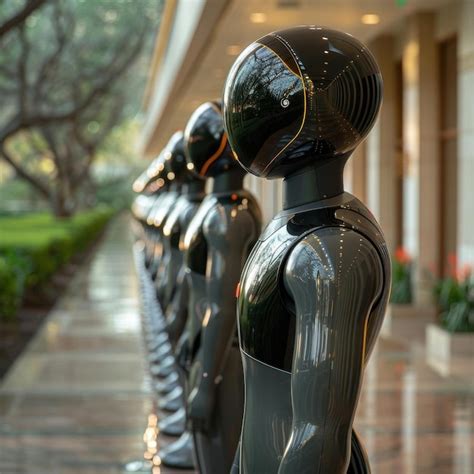 Robotic Avatar For Remote Physical Presence Premium AI Generated Image