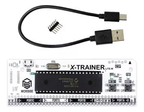 Entrenador Pic18f4550 Usb X Trainer Lite Microchip Original Cuotas