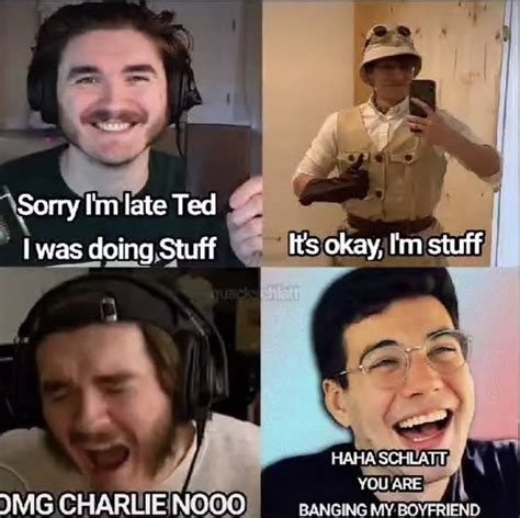 Tednivison Charlie Slimecicle And Jschlatt I Have No Friends Funny
