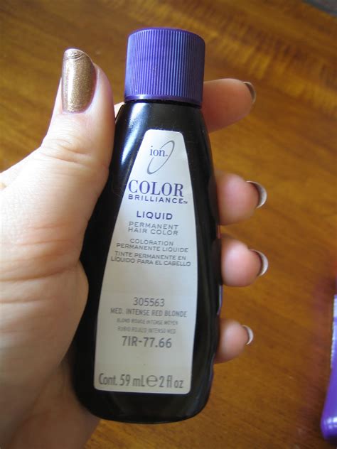 Bower Of Blisse Review And Tips Ion Color Brilliance Liquid Hair Color