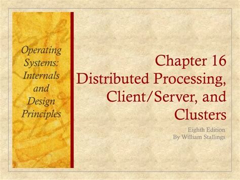 Ppt Clientserver Computing In Operating Systems Powerpoint