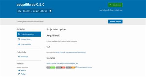 Aequilibrae Software Python Opensource Transportmodeling Pedro