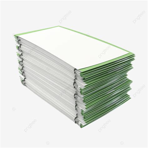 Documento Png De Renderizado 3d Png Documento Png 3d Png Imagen