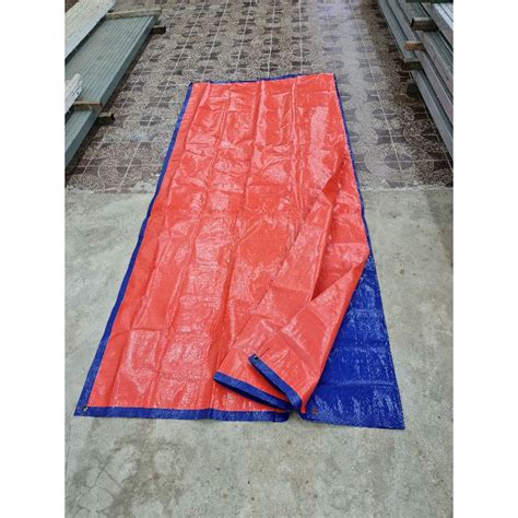 Tarpaulin Luggage Cover Canvas Sheet Roof Shelter Tent Canopy