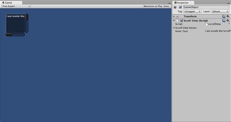 Unity Controls