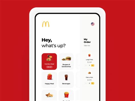 Mcdonald S Kiosk Redesign Concept By Cuberto Web Design Mobile App Design Inspiration App