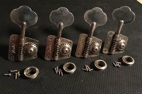 Vintage 1972 1976 Fender Bass Tuner Set Jazz Precision Reverb