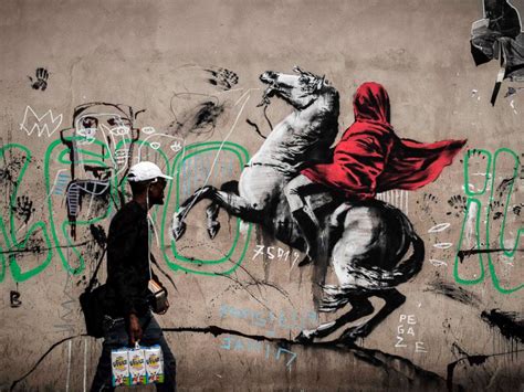 New Works By Elusive Street Artist Banksy On Migrants Discovered In Paris Abc News