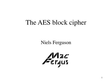 Ppt The Aes Block Cipher Powerpoint Presentation Free Download Id