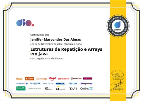 GitHub Jeniffermarcondes Exercicios Java Dio