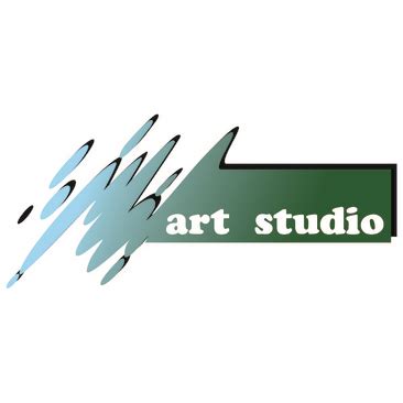 蓝绿创意英文logo 图品汇