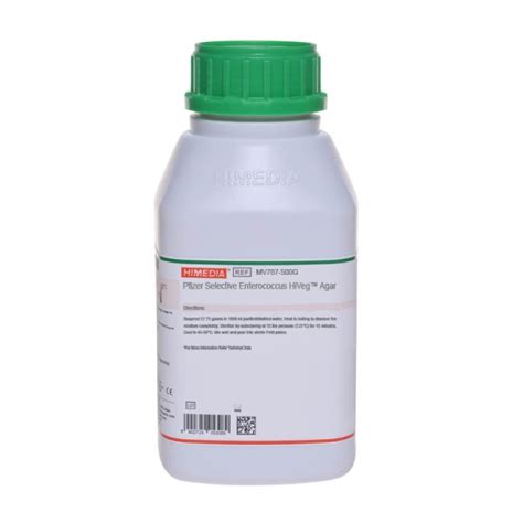 Pfizer Selective Enterococcus Hivegâ„¢ Agar 500g