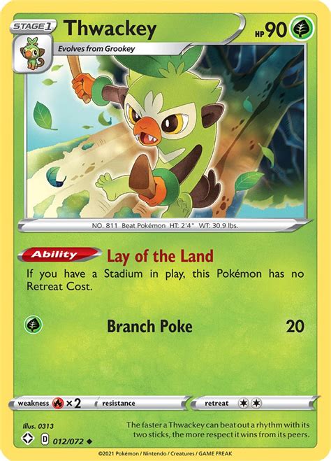 Serebii net Pokémon Card Database Shining Fates 12 Thwackey