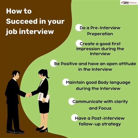 how to ace a job interview with these tips srs infoway posted on the