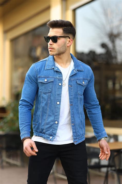 comstar Erkek Slim Fit Denim Kot Ceket Fiyatı Yorumları Trendyol