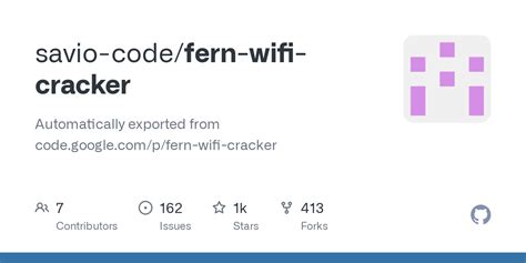 Fern Wifi Cracker At Master Savio Code Fern Wifi Cracker Github