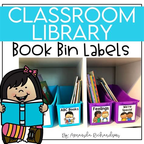 Classroom Library Labels Mrs Richardsons Class