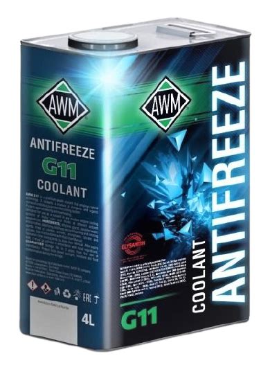 Купить Антифриз AWM 11 Ready Mix G11 готовый зеленый 1 л в Санкт ...