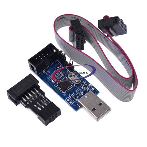 โปรแกรมเมอร์ Usbasp Usbisp Avr Usb Isp Usb Asp Atmega8 Atmega128 รองรับ Win7 64 1 ชิ้น Shopee