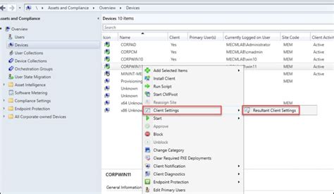 Configure Client Settings In Sccm Configuration Manager