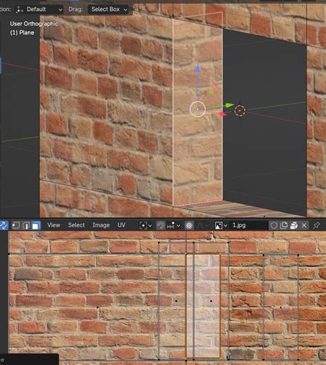 Texturing Consistent Texture Flow With A Brick Wall Blender Stack