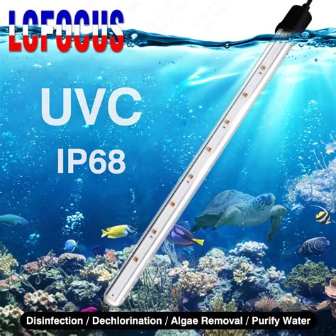 Водонепроницаемый УФ-лампа T6 4 Вт 6 Вт 8 Вт 10 Вт UVC | AliExpress