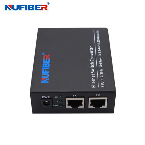 Dc5v Gigabit Fiber Ethernet Switch 2 Port Sfp Ethernet Switch