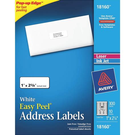 Avery Inkjet Labels