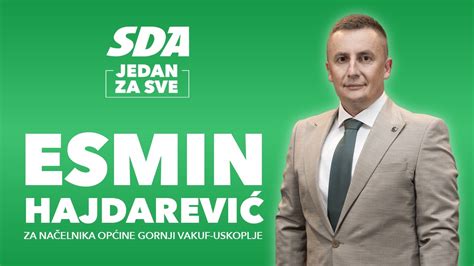 Jedan Za Sve Esmin Hajdarević Za Gornji Vakuf Uskoplje