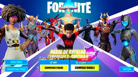 PASSE DE BATALHA do TEMPORADA 3 CAPITULO 4 Fortnite Possíveis novas