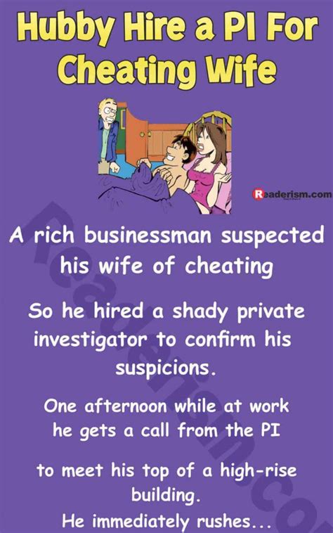 Husband Hires A Private Investigator For Cheating Wife Gossip