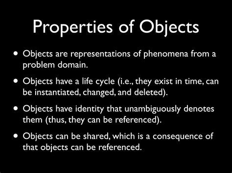Value Objects Ppt