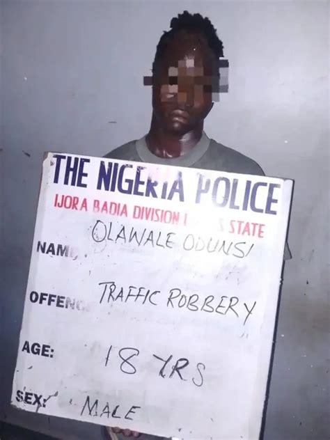 Most Wanted Suspected Notorious Traffic Robber Arrested By Police