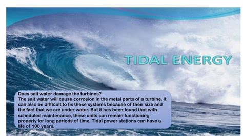 Tidal Energy PPT