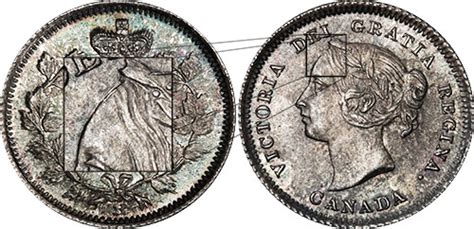 Coins And Canada 5 Cents 1880 Proof Proof Like Specimen