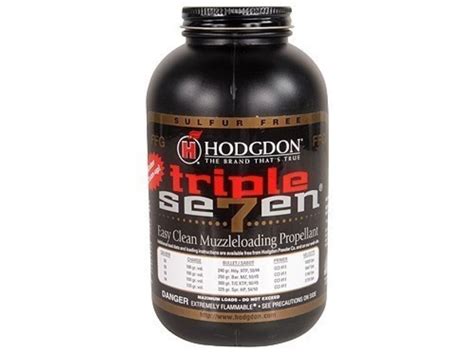 Hodgdon Triple Seven Black Powder Substitute Ffg 1 Lb Accuracy Plus