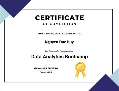 Thank Alex Freberg For The Data Analyst Bootcamp I Want To Express My