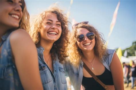 Premium Photo A Group Of Women Standing Next To Each Other