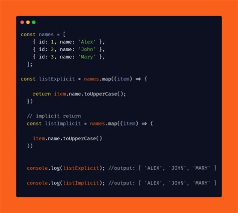 Vaati K On Linkedin When Using Arrow Functions With The Map Method You Can Leverage