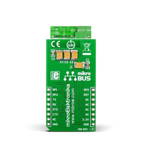 Wifi Plus Click Breakout Board For Mrf Wb Ma Tcp Ip Stack