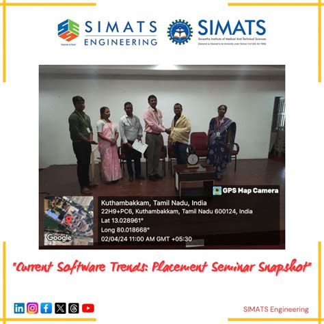 Simatsengineering Saveethauniversity Chennai Softwaretrends Productdevelopment