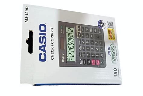 Black Trendy Casio Calculator Mj120d At ₹ 481 Piece In Gurugram Id