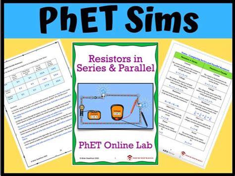 Phet Simulations Electric Circuits Teaching Resources
